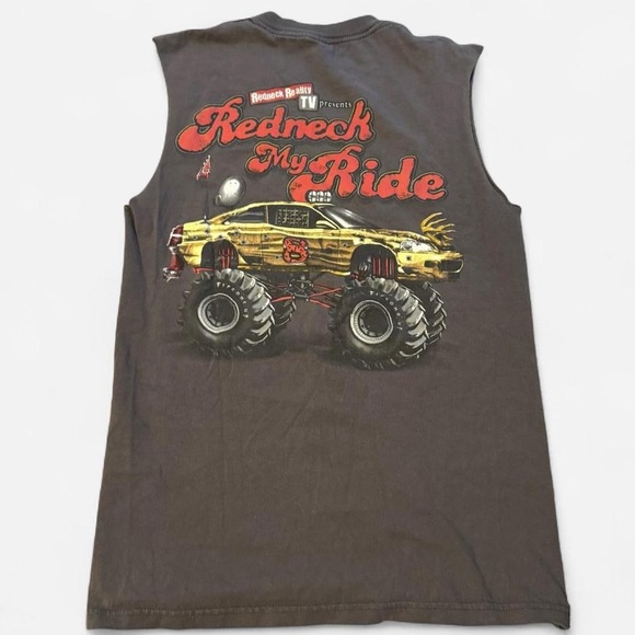 Gildan | Shirts | Cutoff Redneck My Ride Graphic Tank | Poshmark